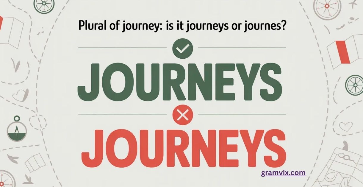 Plural of Journey: Is It Journeys or Journies? - Gramvix